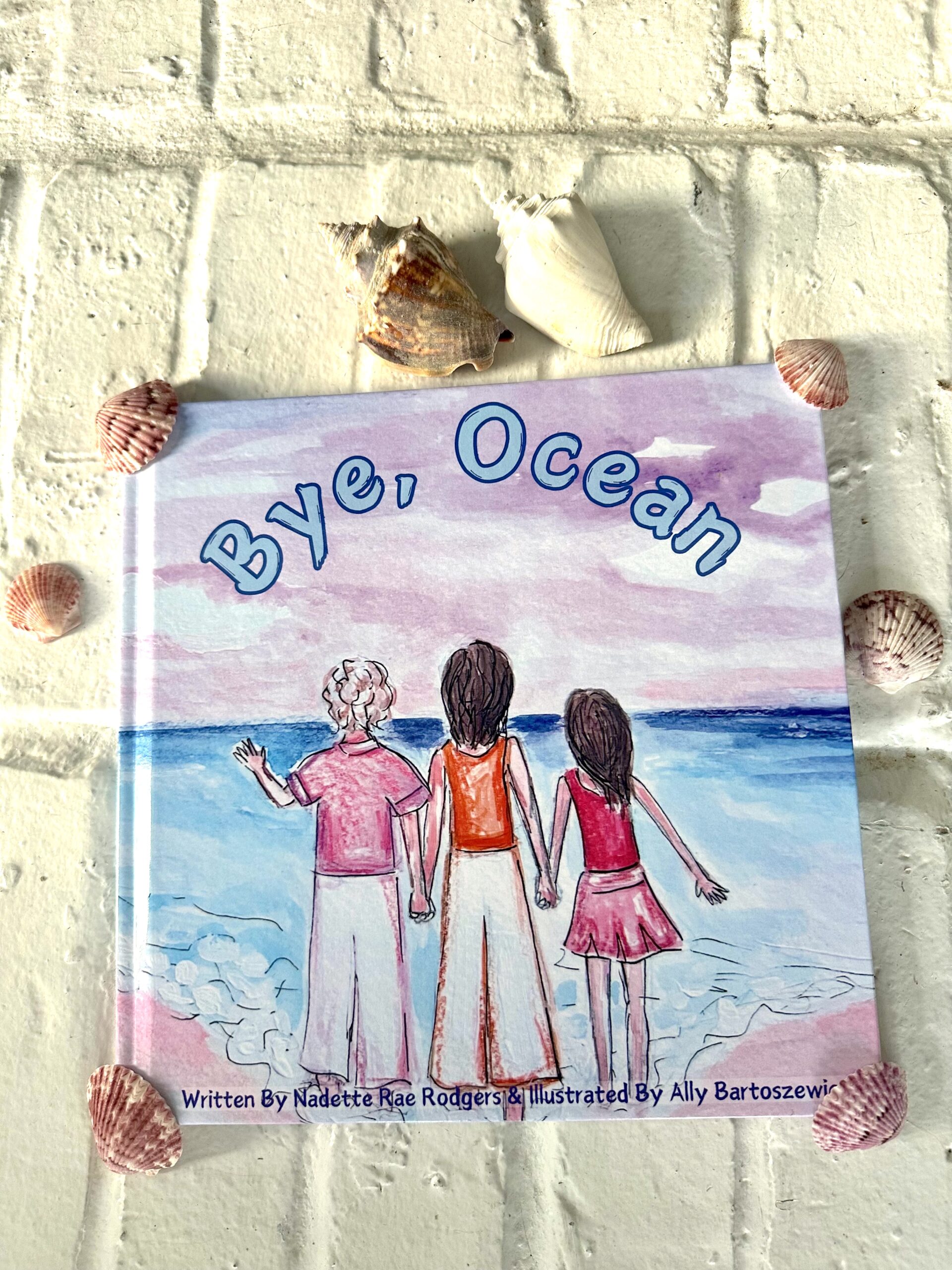 “Bye, Ocean” hardback book – Ally Bartoszewicz